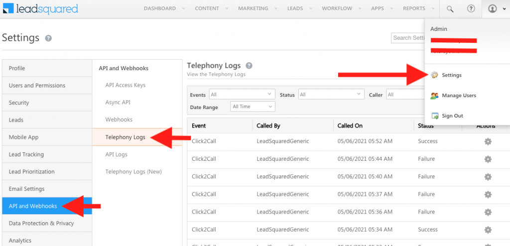 DoorVaani Telephony Integration with LeadSquared CRM | DoorVaani Blog